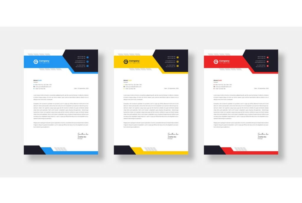 100+ Modern Stationery Templates 2024 | Design Shack