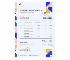 12+ Best Invoice Templates for Google Docs | Design Shack