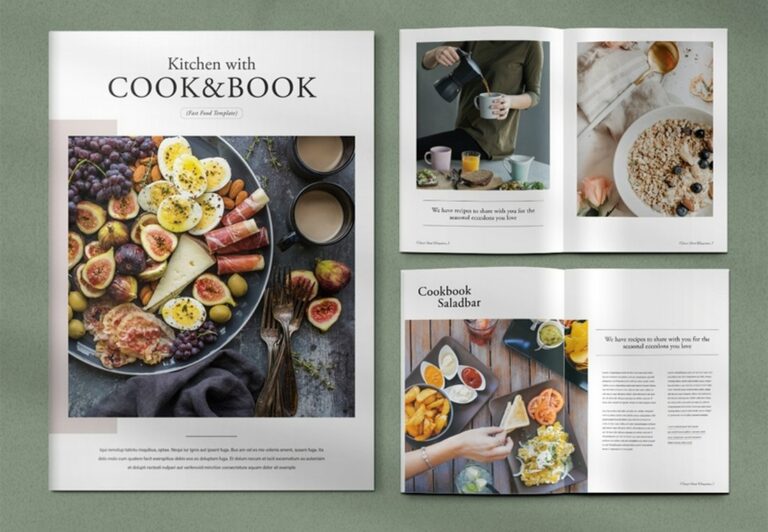 20+ Template Majalah Terbaik Dengan Tata Letak Sampul Modern + Kreatif ...