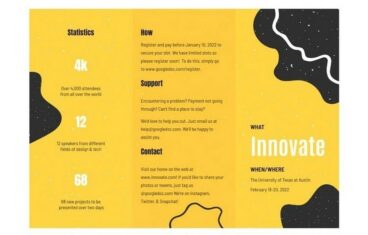 20+ Best Free Brochure & Pamphlet Templates for Google Docs | Design Shack