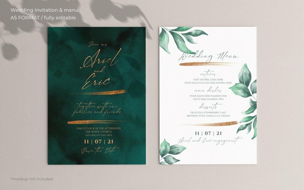 25+ Gorgeous Save the Date Wedding Templates (+ Design Tips) | Design Shack