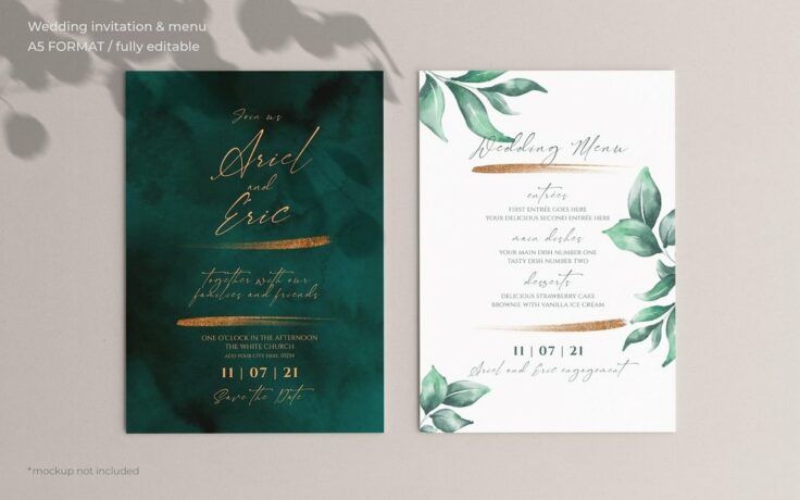 25+ Gorgeous Save the Date Wedding Templates (+ Design Tips) | Design Shack