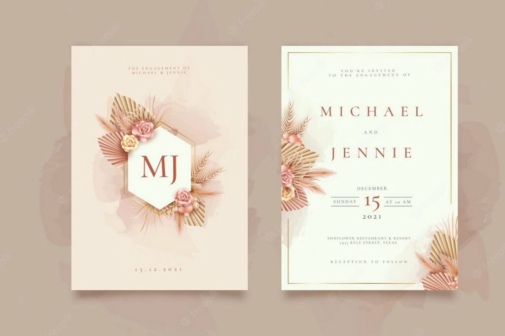 70+ Gorgeous Wedding Invitation Templates – Yes Web Designs