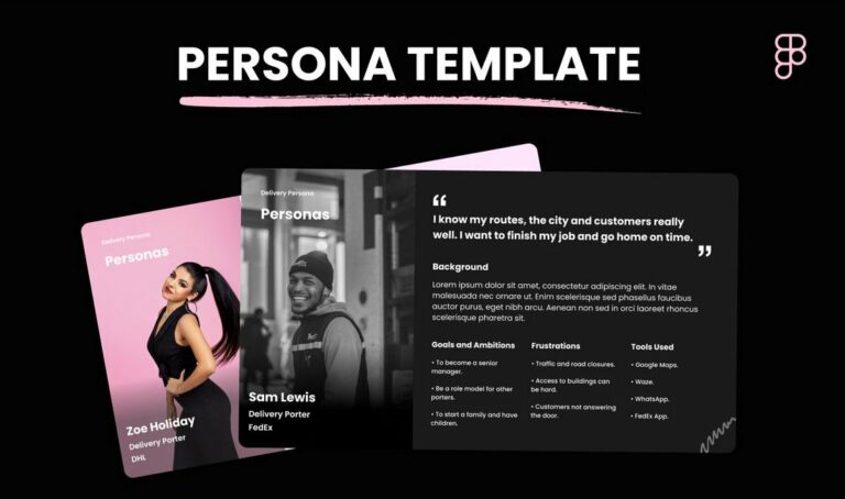 15+ Best Figma Persona Templates (For User Personas) | Design Shack
