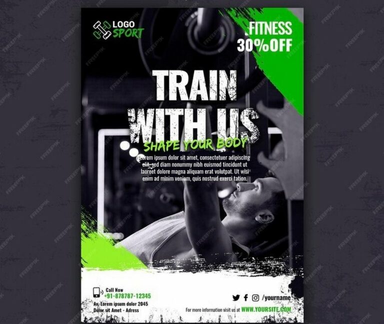 25+ Best Gym & Fitness Flyer Templates in 2025 | Design Shack