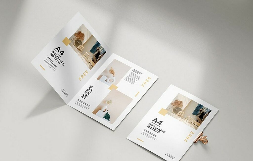 25+ Best Brochure Mockup Templates (Free & Premium) – Yes Web Designs
