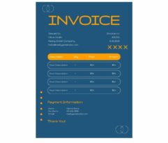 12+ Best Invoice Templates for Google Docs | Design Shack
