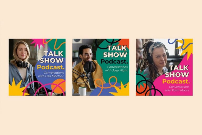 20+ Best Podcast Cover Art Templates | Design Shack