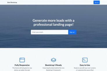 45+ Clean & Minimal Landing Page Templates (Free & Pro) | Design Shack