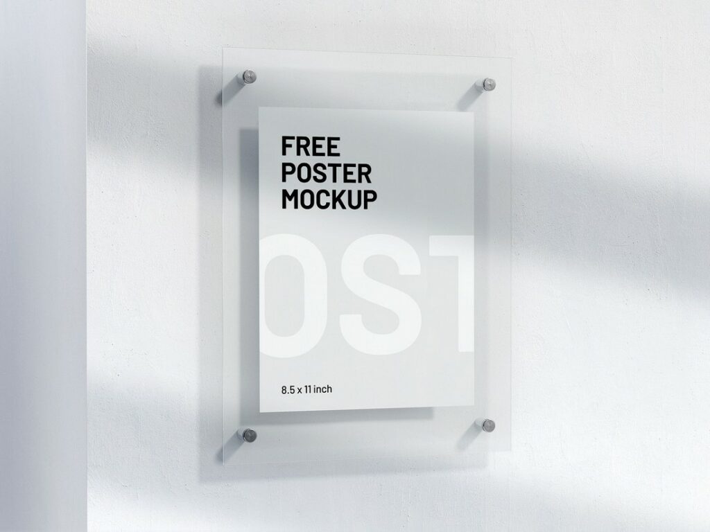 20+ Best Free Poster Mockup Templates 2025 | Design Shack
