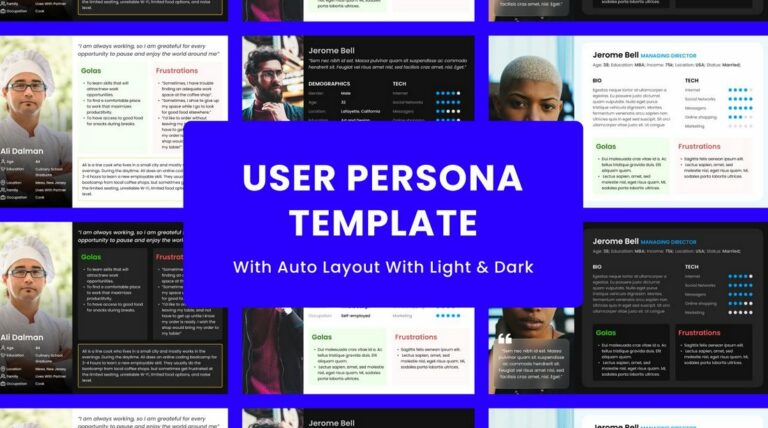 15+ Best Figma Persona Templates (For User Personas) | Design Shack