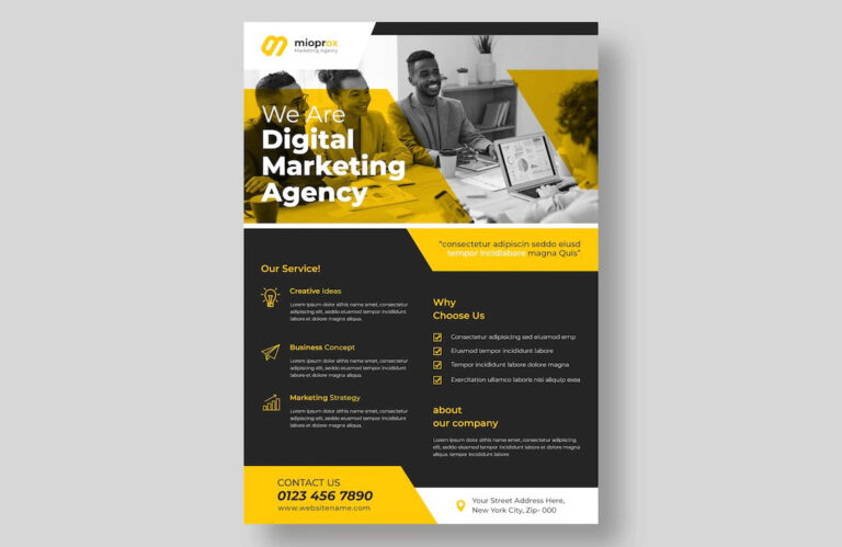 50+ Business Flyer Templates (Word & PSD) | Design Shack