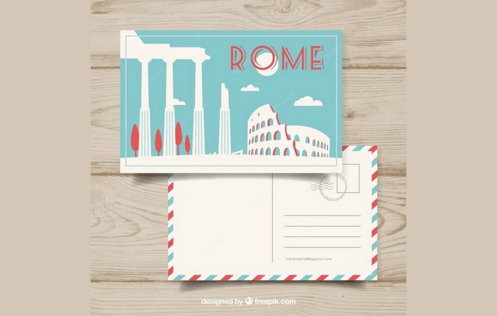 20+ Best Printable Postcard Templates (+ How to Make a Postcard ...
