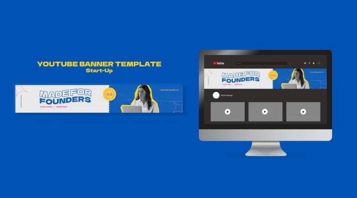 35+ Template Sampul & Spanduk YouTube Terbaik (Gratis & Pro) - desainae.com