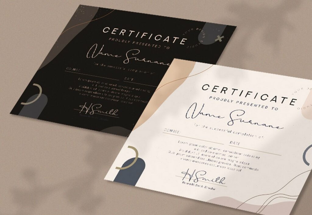 20+ Event Participation & Training Certificate Templates 2021 – Yes Web ...