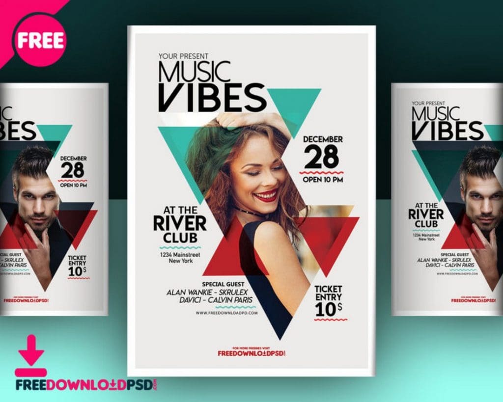 25+ Best Club Flyer Templates – Yes Web Designs