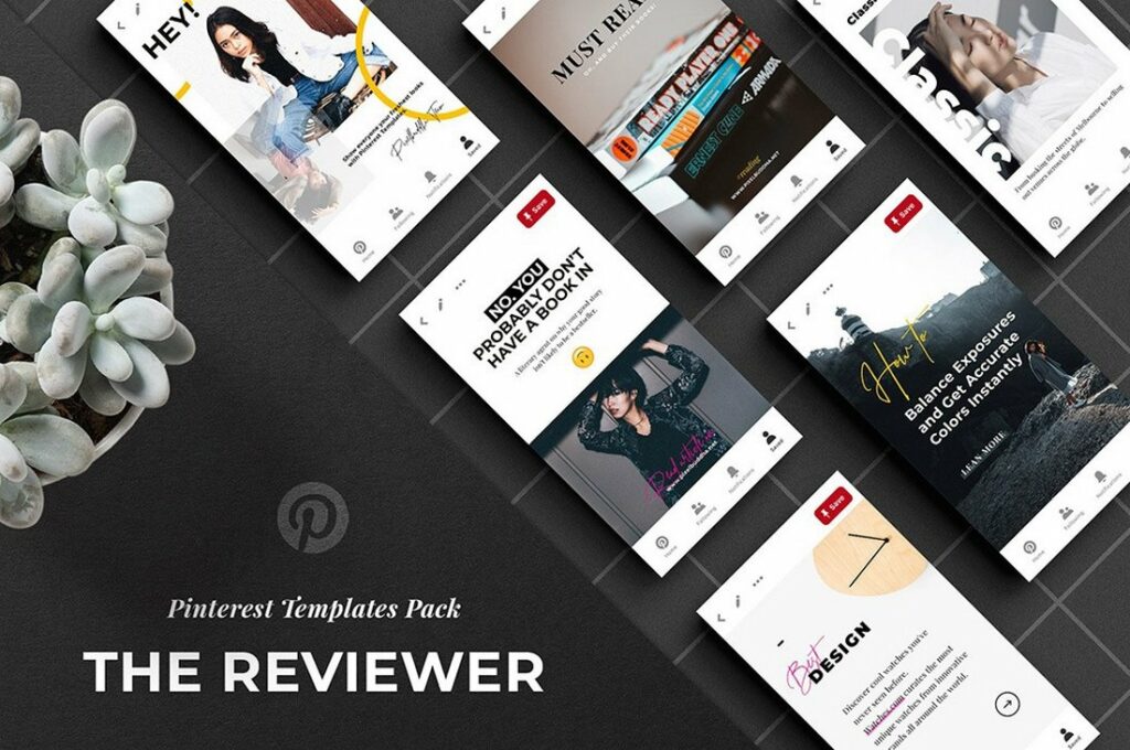 20+ Best Pinterest Templates for Posts & Banners (Free & Pro) | Design ...
