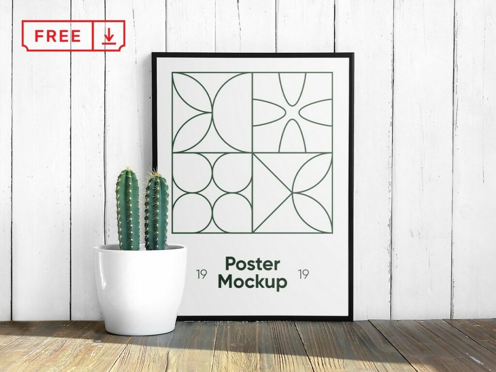 20+ Best Free Poster Mockup Templates 2025 | Design Shack