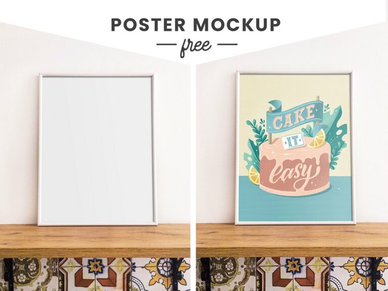 20+ Best Free Poster Mockup Templates 2025 | Design Shack