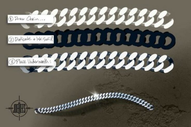 15+ Best Chain Brushes for Procreate & Photoshop (Free & Pro) | Design ...