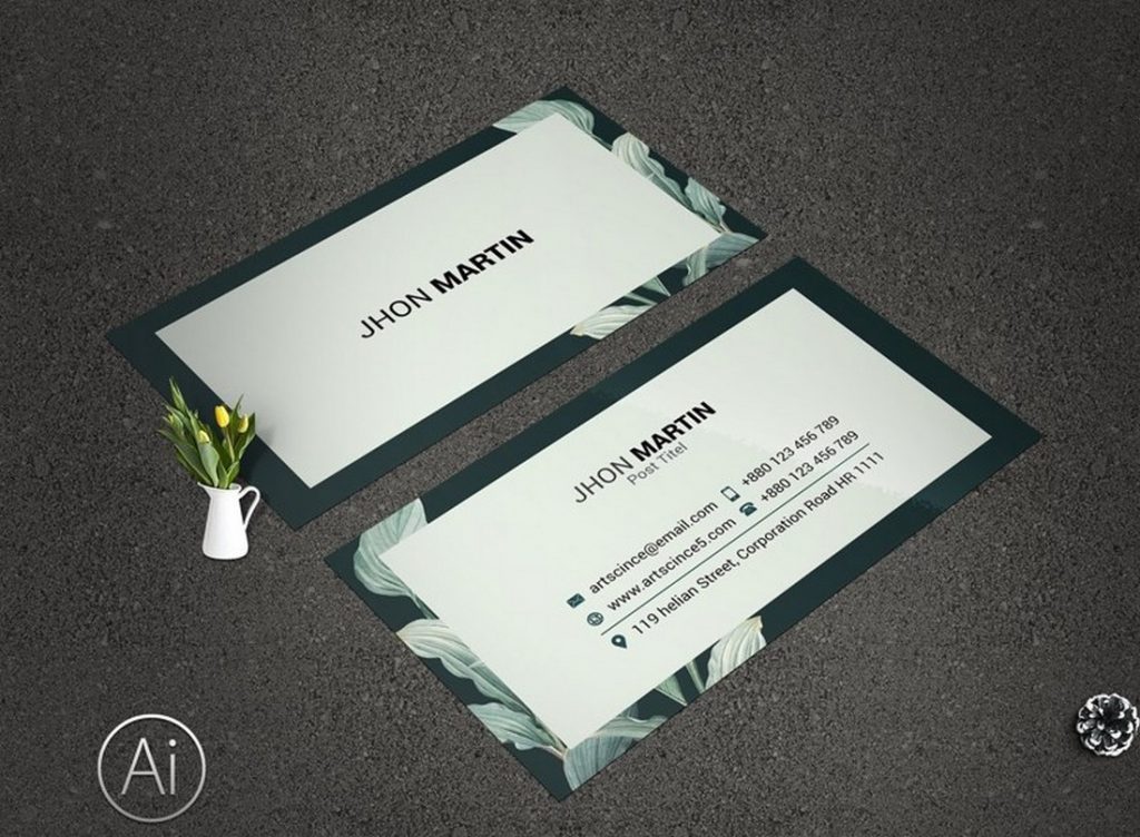 20+ Best Free Business Card Templates (Fully Printable) | Design Shack