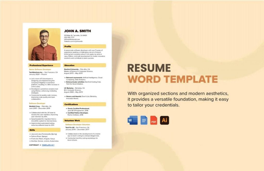 35+ Best Free Resume Templates (For Word) in 2025 | Design Shack