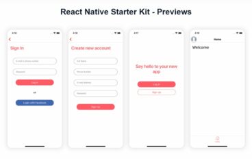 20+ Best React Native App Templates 2024 | Design Shack