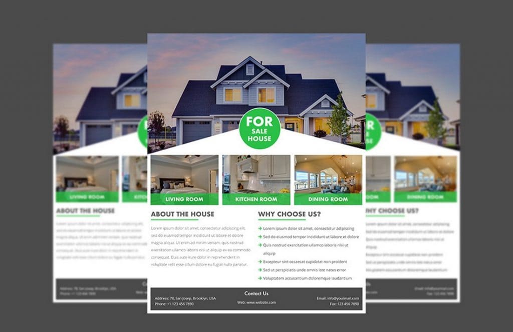 45+ Best Real Estate Flyer Templates 2025 | Design Shack