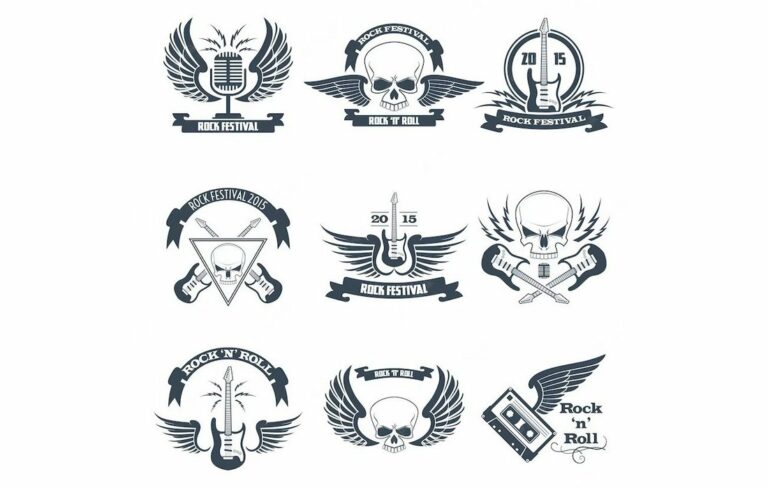 20+ Coolest Band Logo Templates for Rock, Punk, & Metal Bands | Design ...