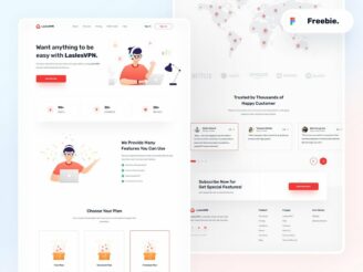 20+ Template Situs Web Figma Terbaik (Untuk Proyek Web) 2024 - desainae.com