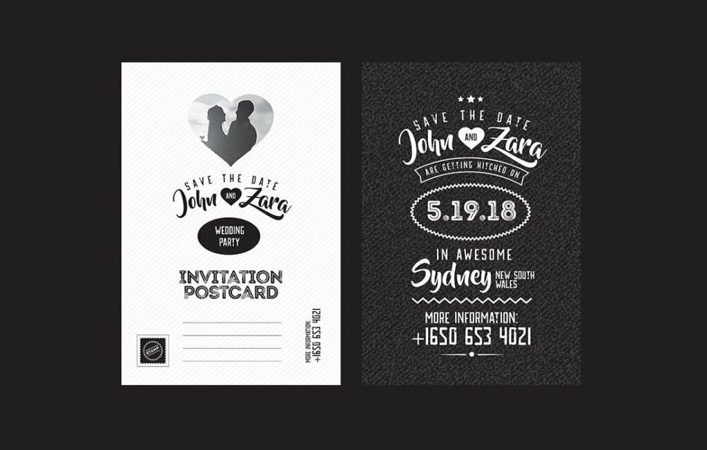 25+ Gorgeous Save the Date Wedding Templates (+ Design Tips) – Yes Web ...