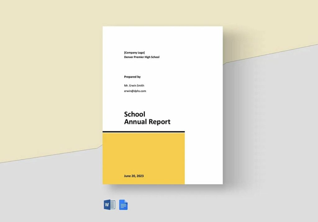50+ Annual Report Templates (Word & InDesign) 2022 | Design Shack
