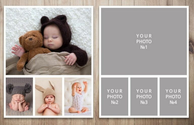 20+ Best Photo Collage Templates for Photoshop | Design Shack