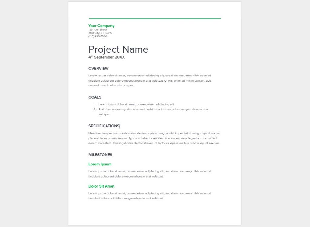 20+ Best Business & Project Proposal Templates for Microsoft Word 2021 ...