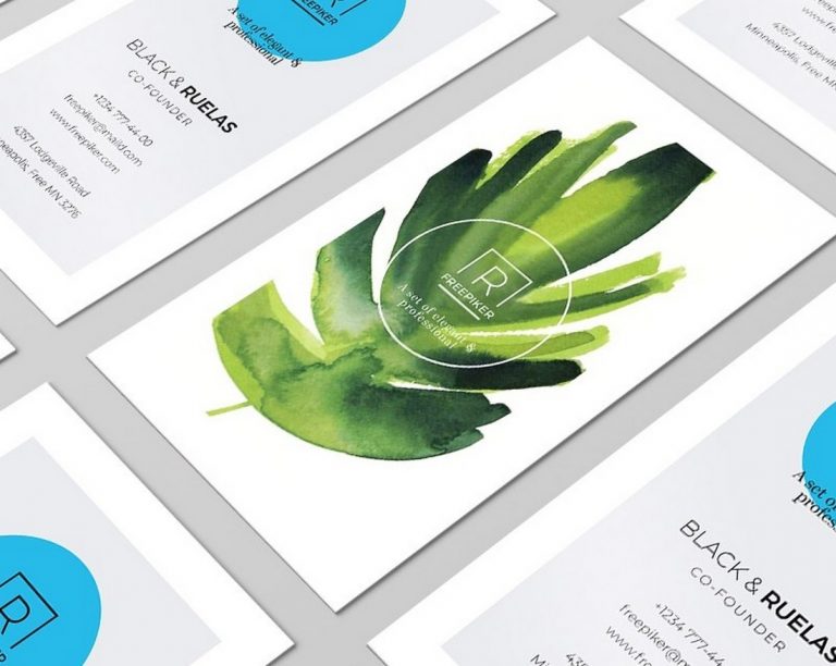 20+ Best Free Business Card Templates (Fully Printable) | Design Shack