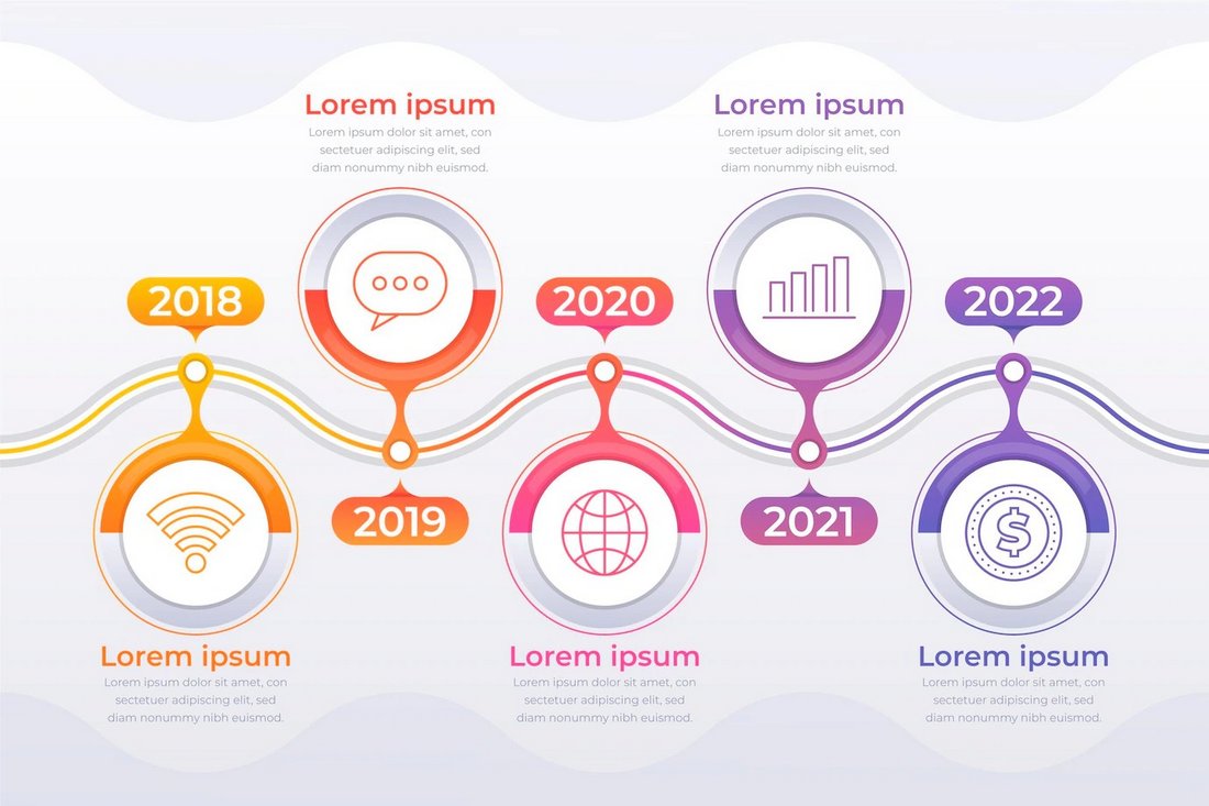 Free Infographics Templates After Effects