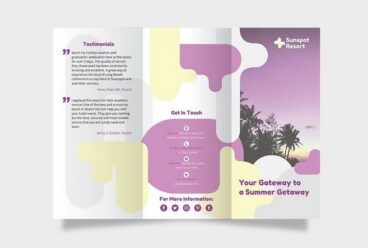 15+ Best Google Docs Brochure Templates (Trifold & More) | Design Shack