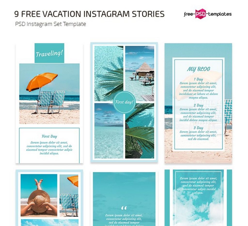 30+ Best Free Instagram Story Templates 2024 | Design Shack