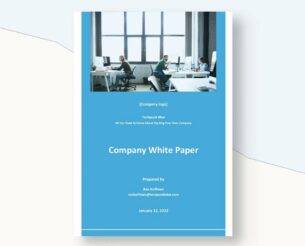 20+ Best White Paper Templates for Word & InDesign | Design Shack