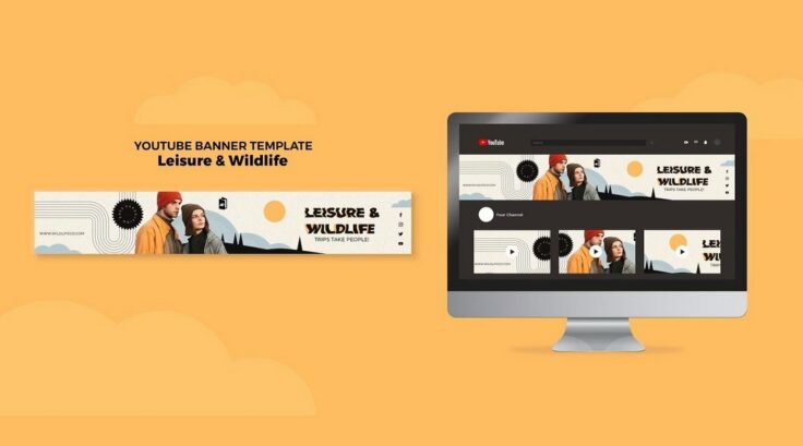 35+ Template Sampul & Spanduk YouTube Terbaik (Gratis & Pro) - desainae.com