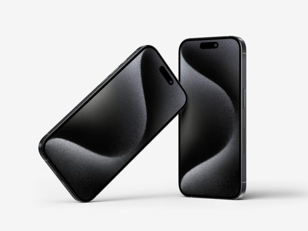 10+ Best iPhone 15 & iPhone 15 Pro Mockups | Design Shack