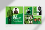 20+ Best Podcast Cover Art Templates | Design Shack