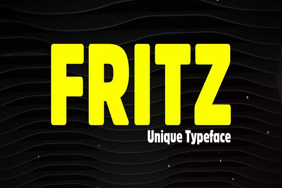 Fritz Title Font | Design Shack