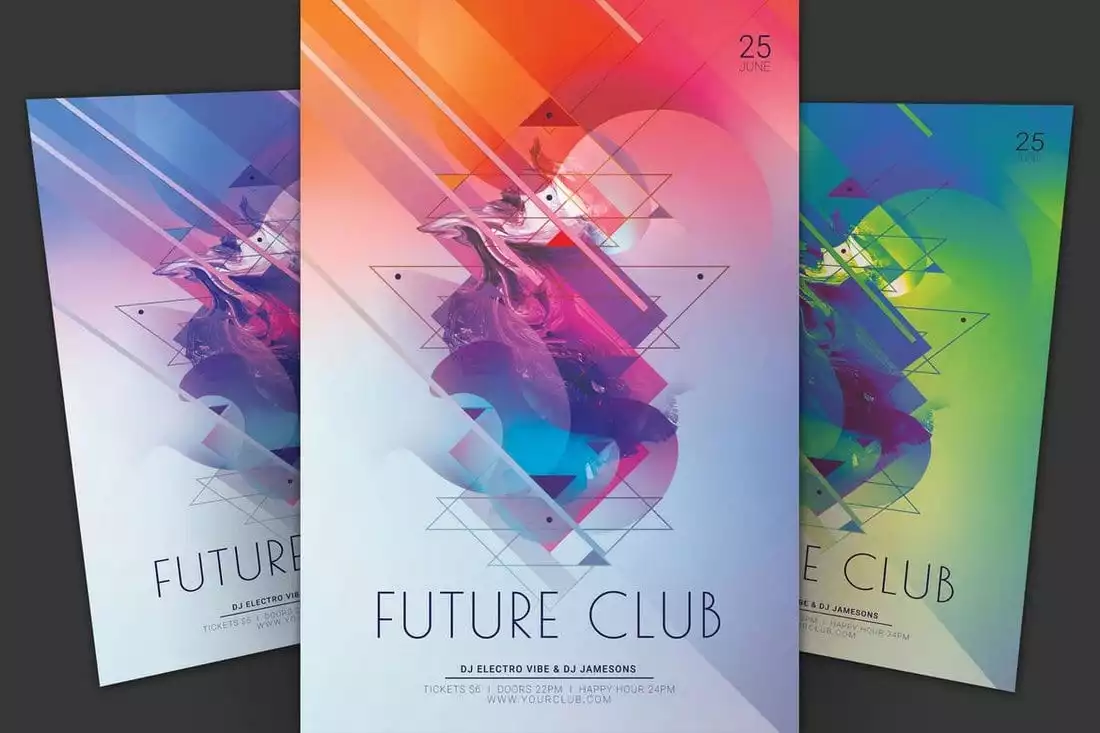 Future Club Flyer Template | Design Shack