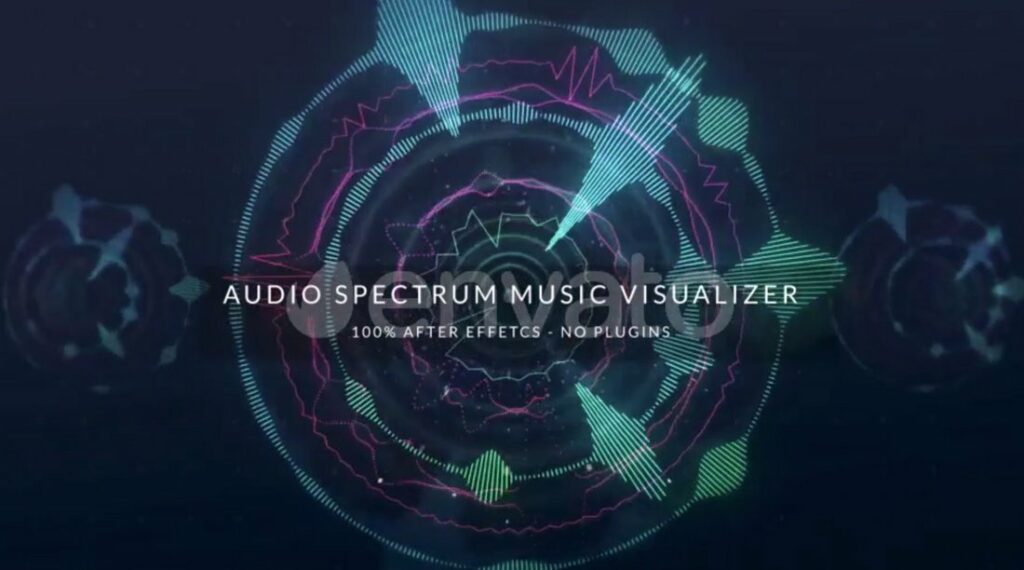 20+ Audio Spectrum Video Templates & Visualizers | Design Shack