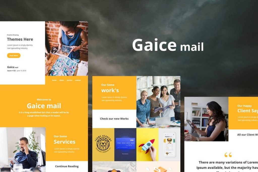 40+ Modern Responsive Email Templates 2021 – Yes Web Designs