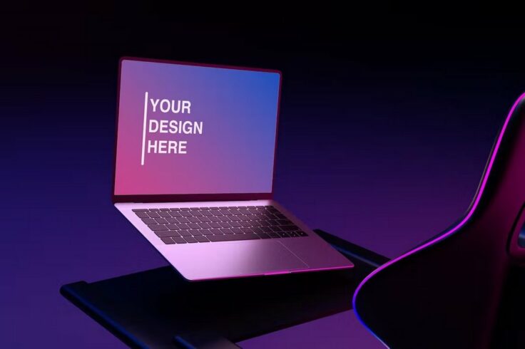50+ Laptop Mockup Templates (PSD & PNG) - Shack Design