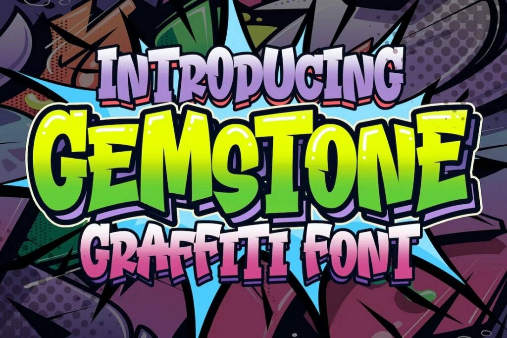 25+ Best Graffiti Fonts (Bubble, Drip, Tag & Cursive Graffiti Styles ...