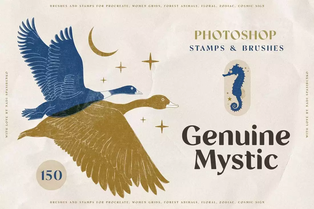 Genuine Mystic Photoshop Stamps & Brushes | Design Shack