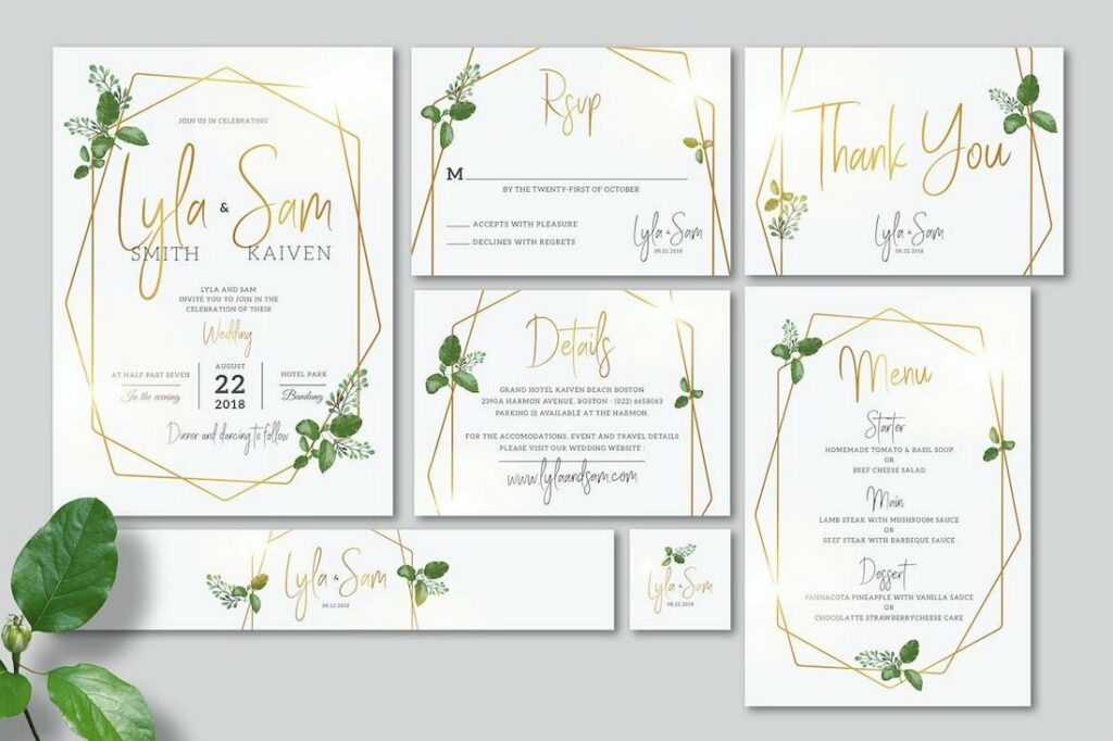 How to Design Wedding Invitations: 7 Simple Steps | Design Shack